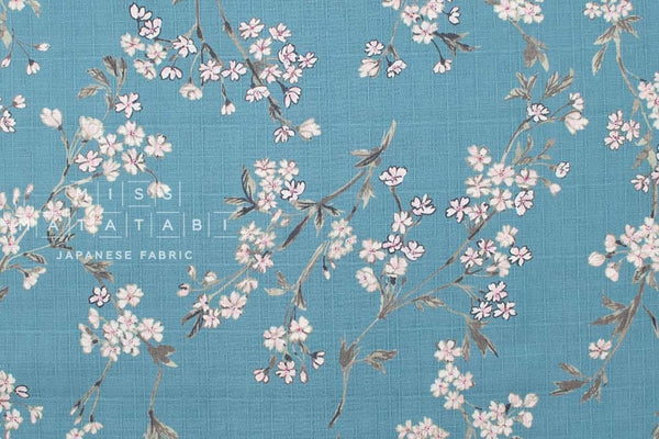 Trailing Sakura C Miss Matatabi Japanese Fabric