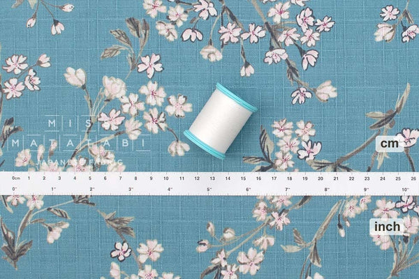 Trailing Sakura C Miss Matatabi Japanese Fabric
