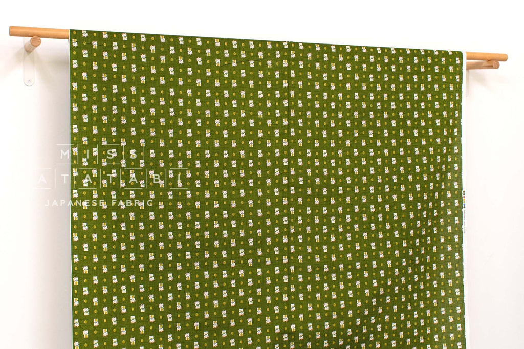 Traditional Series Maneki Neko - C – Miss Matatabi Japanese Fabric