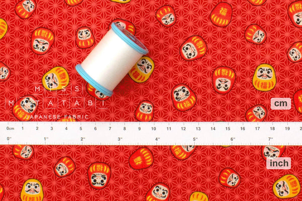 Traditional Series Daruma - B – Miss Matatabi Japanese Fabric