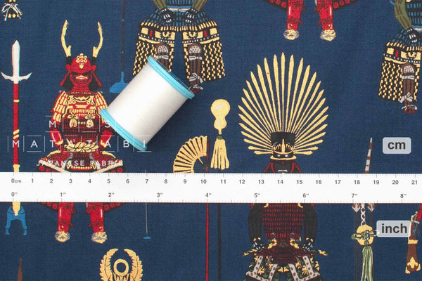Samurai Warriors - D – Miss Matatabi Japanese Fabric