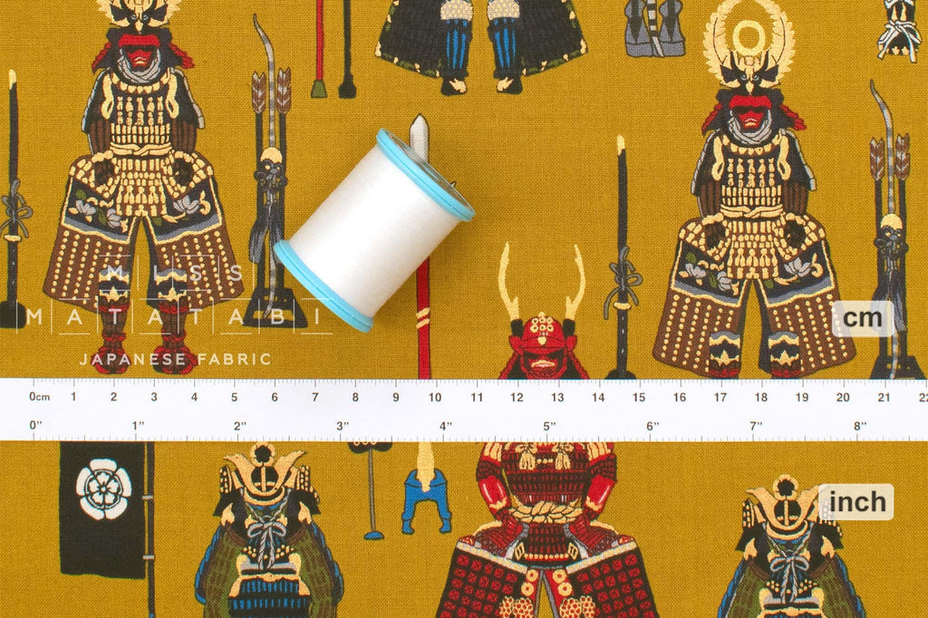 Samurai Warriors - B – Miss Matatabi Japanese Fabric